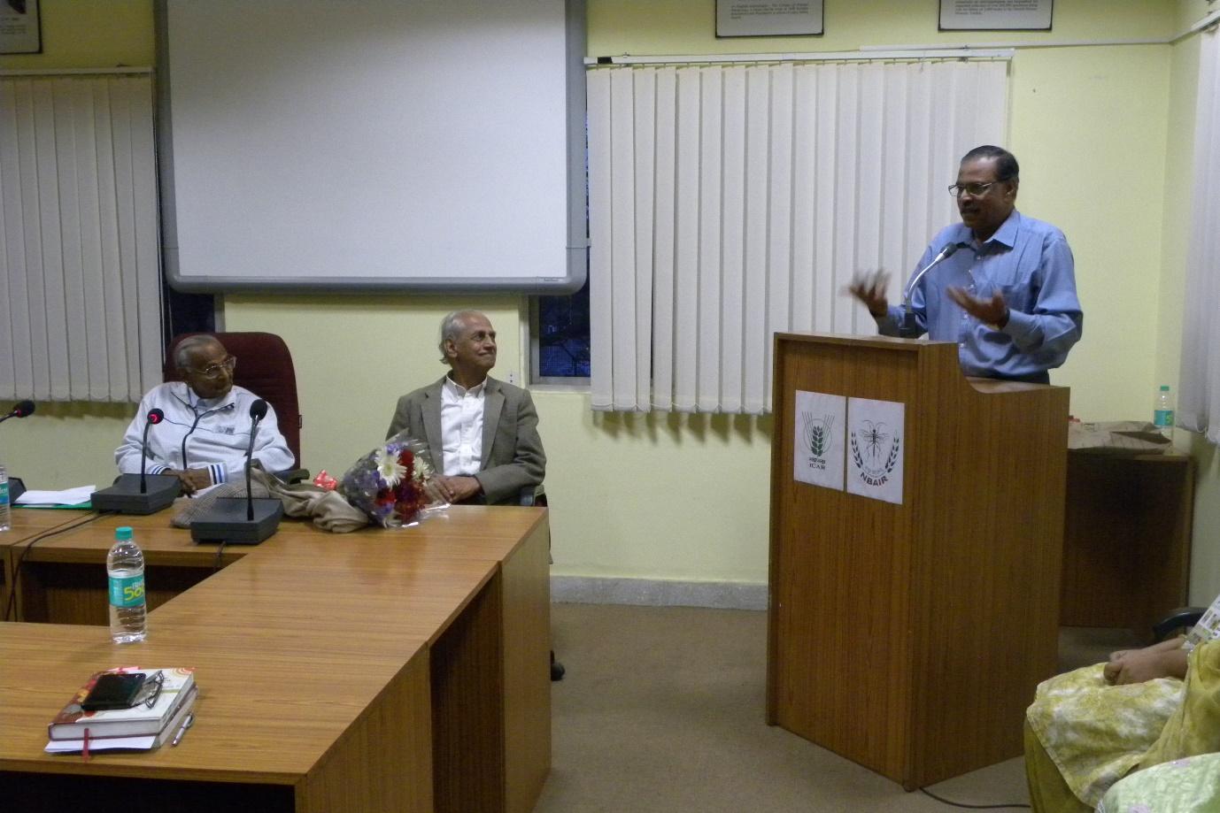ICAR-NBAIR honours eminent entomologist and taxonomist Dr. B. R. Subba ...