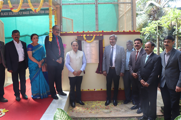 Inauguration of ‘Black Soldier Fly Mass Production Unit ...