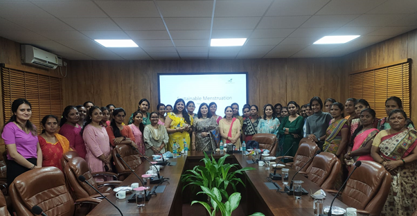 Women Hygiene Meeting conducted by the Staff Welfare Association on ...