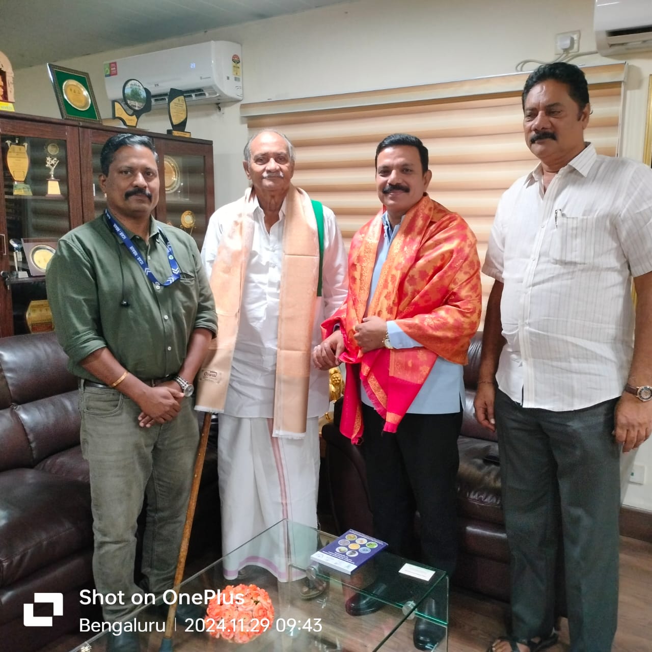 Visit of Vadde Sobhanadreeswara Rao, Former minister of agriculture ...
