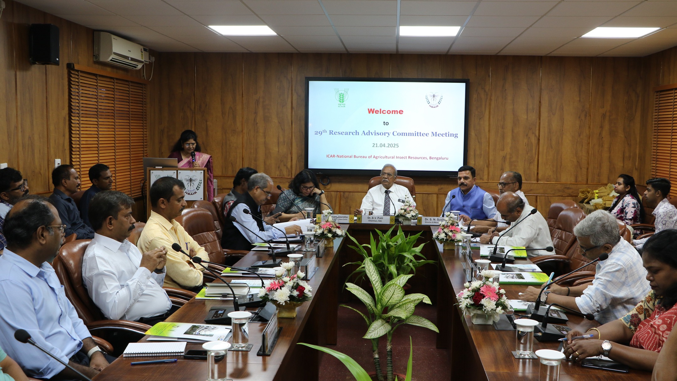 29th Research Advisory Committee Meeting on 21-04-2025 at ICAR-NBAIR ...