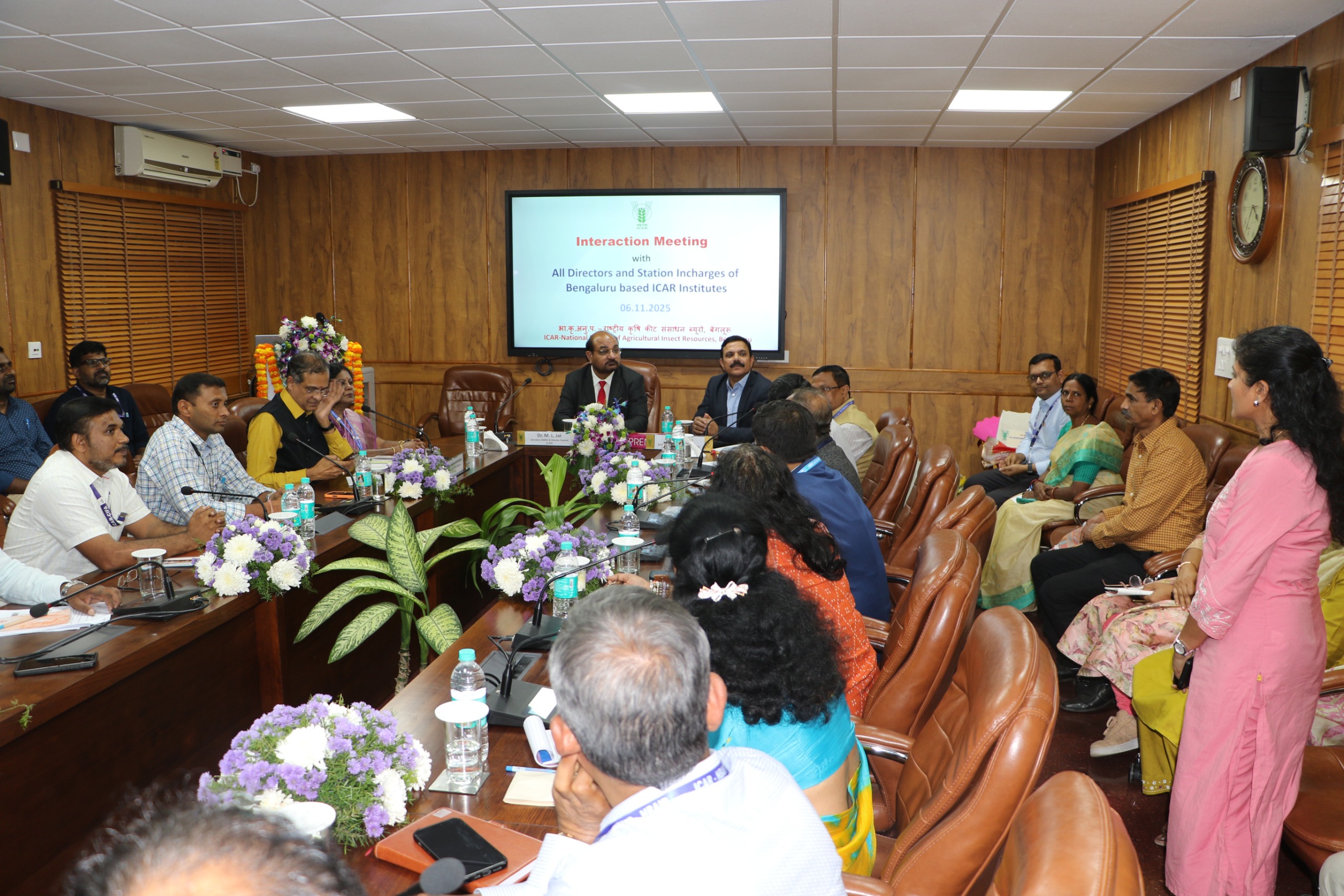 Visit of Dr. M. L Jat, Secretary (DARE) & Director General (ICAR ...